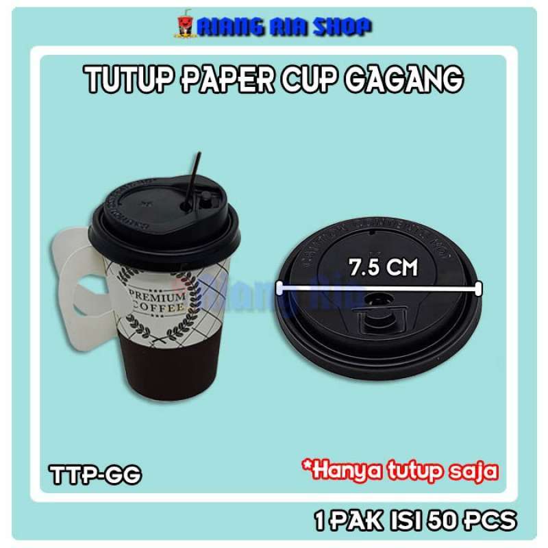 Jual TUTUP GELAS PAPER CUP 8 OZ - KOPI / TEH HANGAT - HOT LID PAPER CUP di Seller My Youth ...