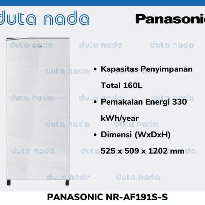 Jual PANASONIC KULKAS 1 PINTU NR-AF191S-S di Seller Duta Nada Official Store - Kota Bandung ...
