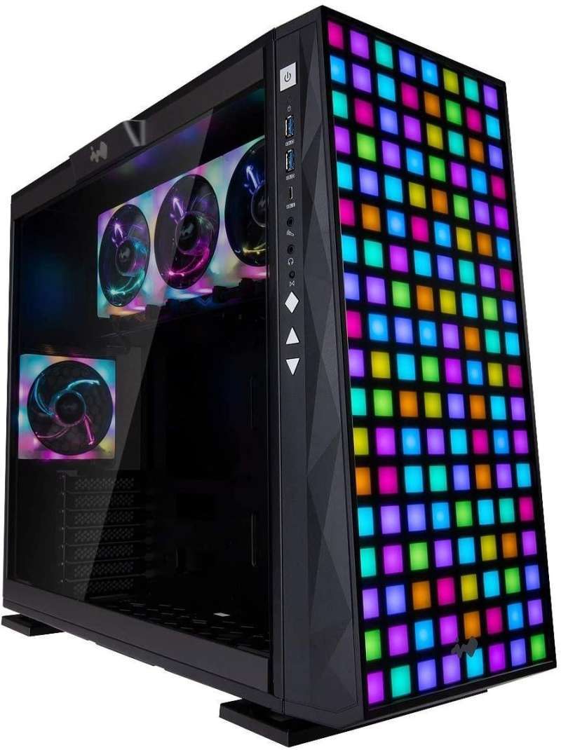 Jual InWiIN 309 Addressable RGB Tempered Glass ATX Mid Tower Computer ...