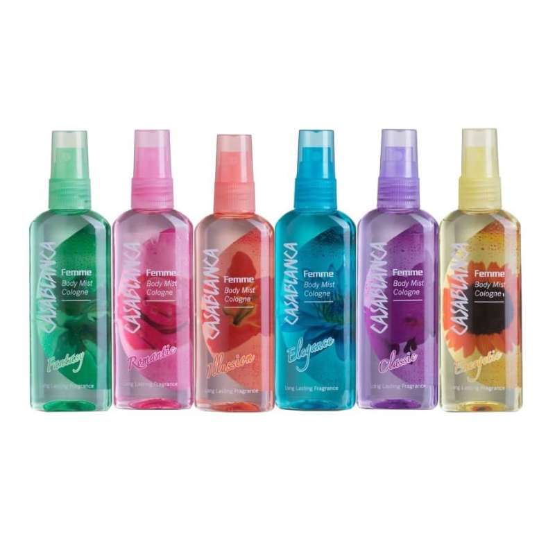 Jual Casablanca Body Mist Cologne Femme 50 Ml Di Seller Jumbo Toserba ...