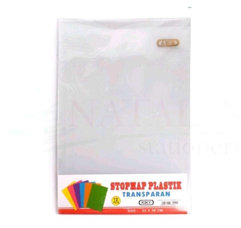 Jual Stopmap Plastik Transparan (map L) 12 Pcs Di Seller Javiershop ...