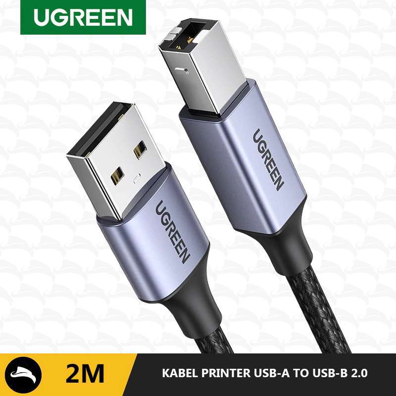 Jual UGREEN 80803 KABEL PRINTER USB-B FAX SCANNER EPSON HP CANON ...