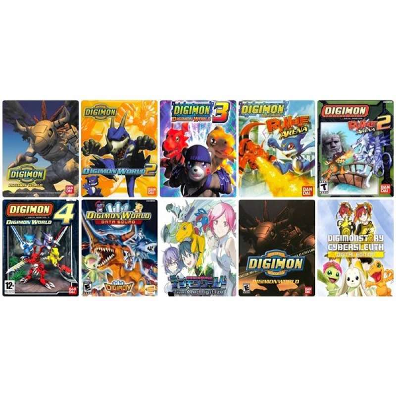 Jual Digimon World Paket Lengkap SEMUA SERI untuk PC Laptop - Digimon World 1 di Seller Rihils ...