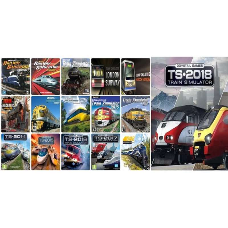 Jual Game Train Kereta Simulator TERBARU untuk PC Laptop Windows - TS ...