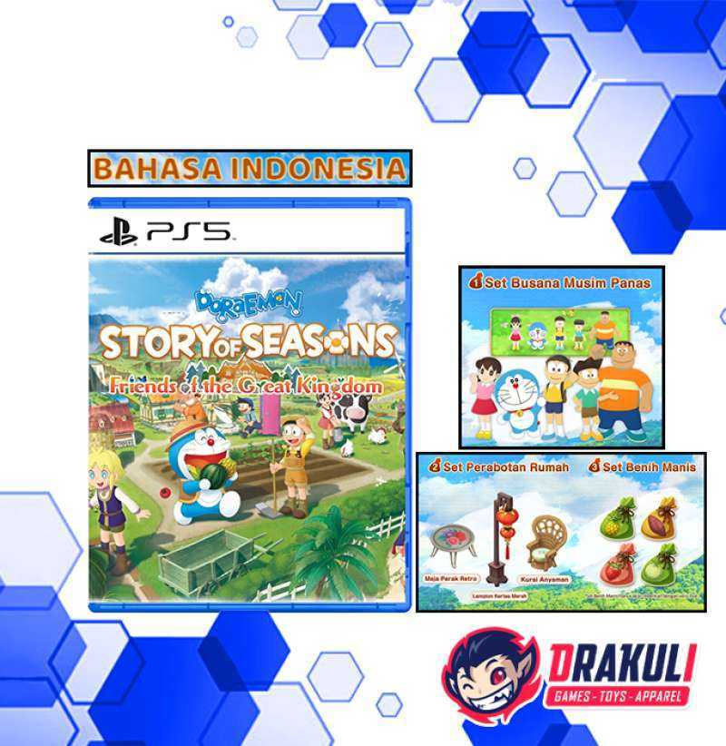 Jual PS5 Doraemon Story of Season Friends of the Great Kingdom (R3/Asia ...