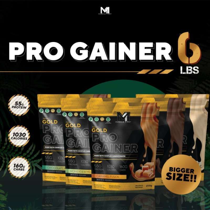 Jual M1 Muscle First Pro Gold Gainer 6 Lbs Di Seller Chintya Store ...