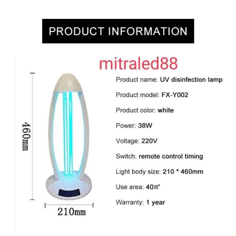 Promo Ultraviolet Lampu Uv Disinfectant Lampu Sterilizer Lamp Anti Virus Diskon 7% Di Seller ...