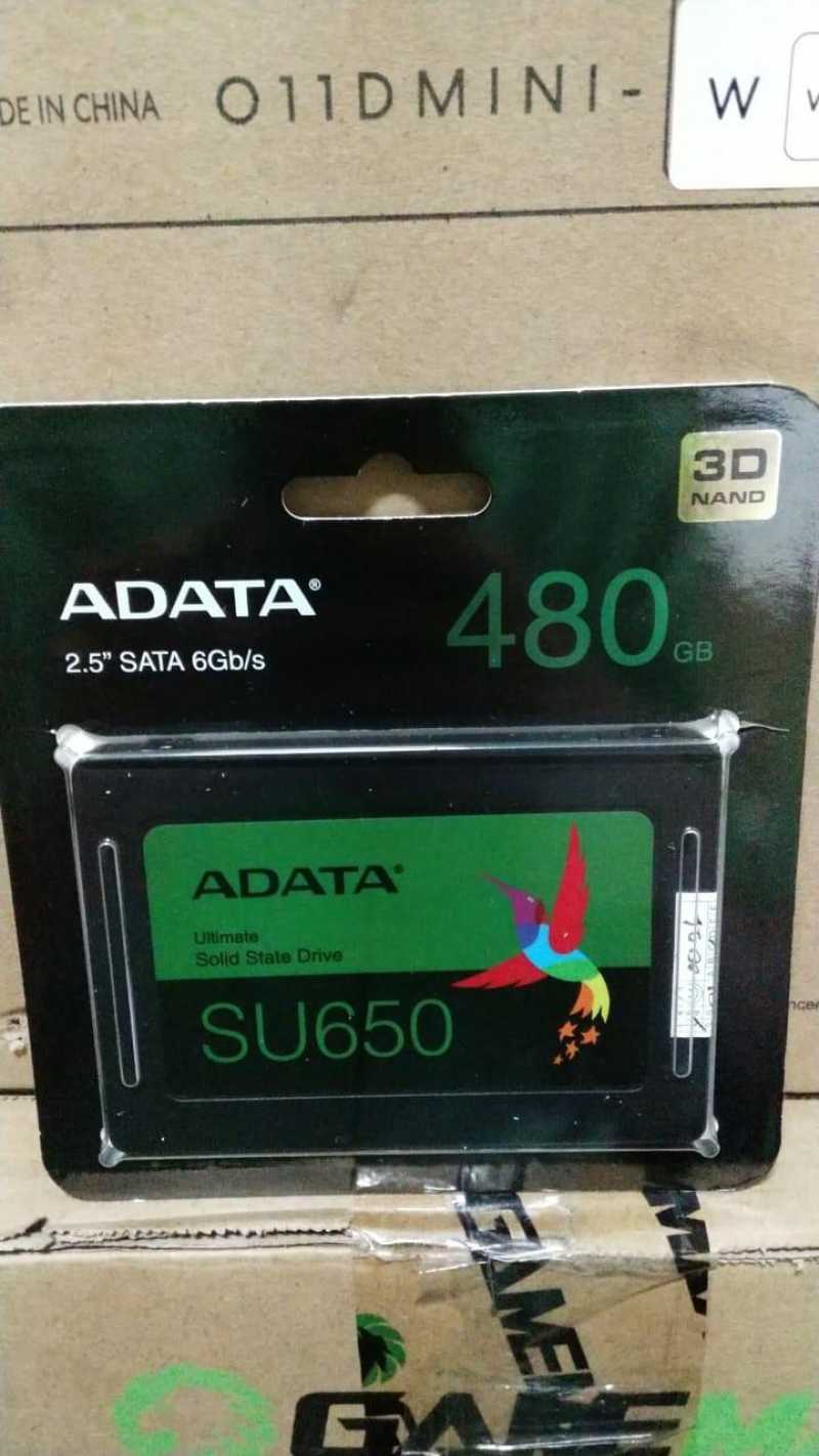 Jual Adata Ultimate Ssd Su650 480gb ( R/w 520/450mb/s ) Asu650ss-480gt ...