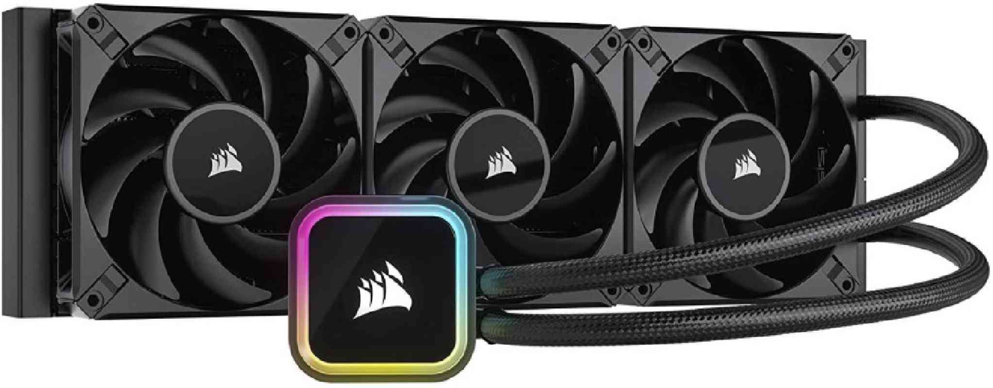Jual Corsair iCUE H150i RGB ELITE AIO Liquid CPU Cooler 360mm INTEL AMD ...