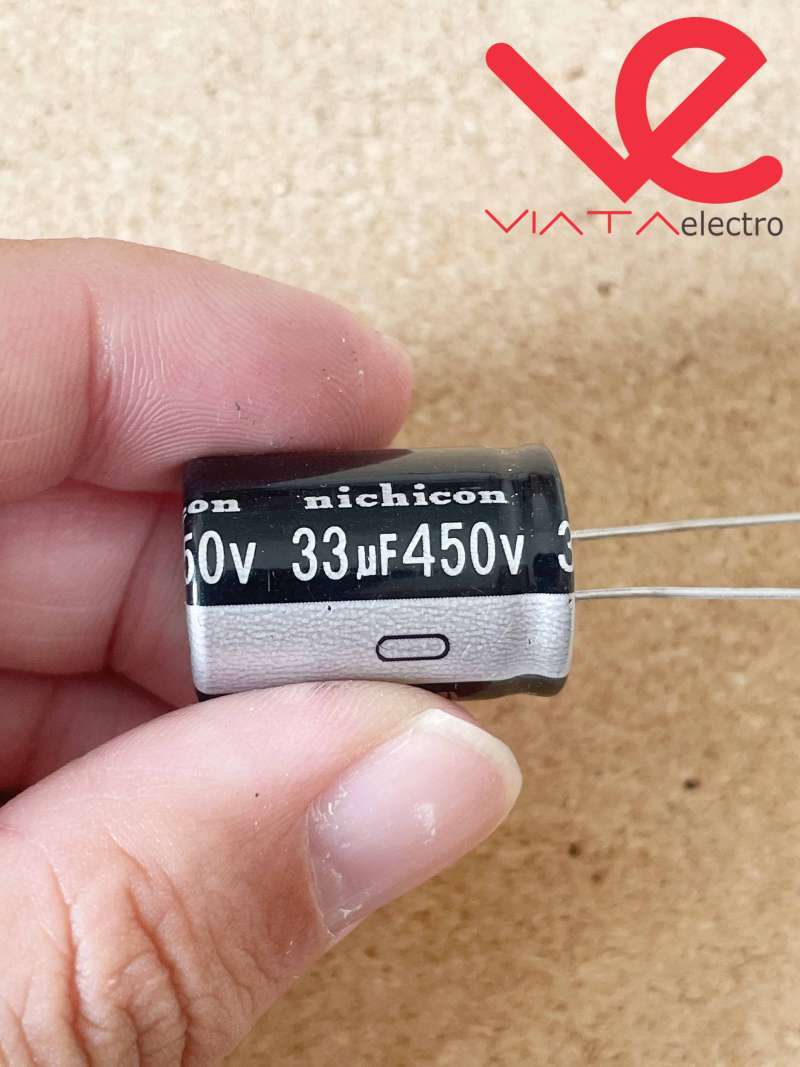 Jual KAPASITOR ELCO 33UF 450V (1 BUAH) KAPASITOR CAPACITOR ELKO ...