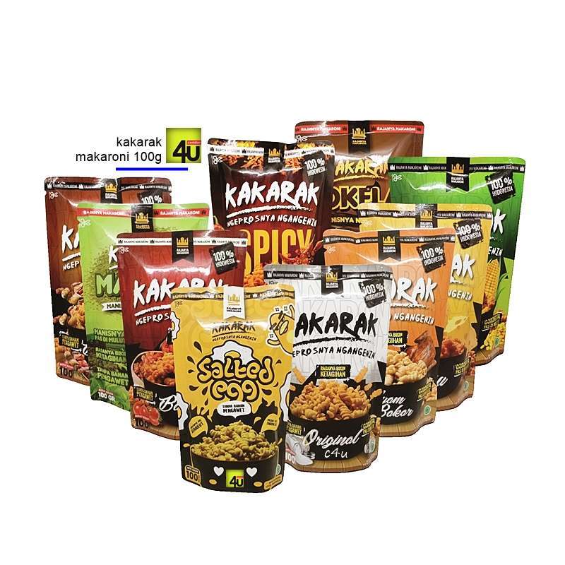 Promo Kakarak - Snack Makaroni Spiral Renyah - 100gr di Seller ...