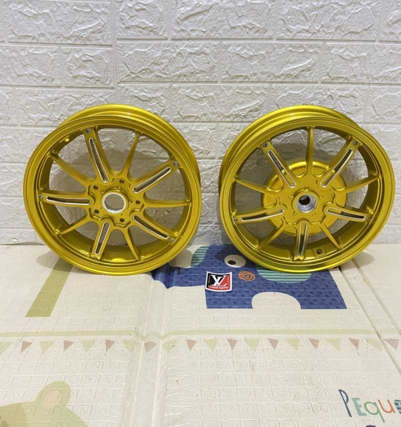 Promo Velg Vespa Sprint Primavera Model Mk Drag - Gold Diskon 23% Di ...