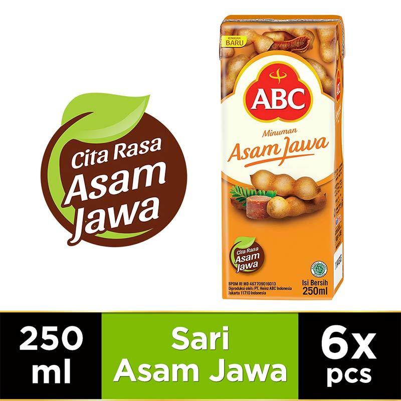 Promo ABC Minuman Sari Asam 250 ml - Multipack 6 pcs Diskon 22% di ...