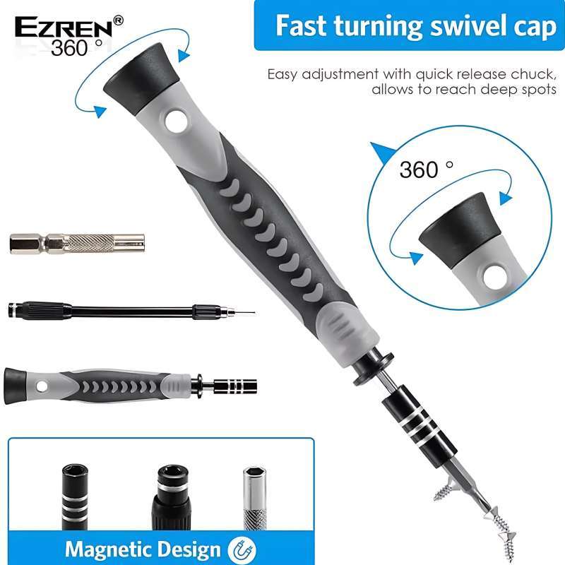 Promo Ezren Ez-2020 130in1 Obeng Set Magnetic Hp Laptop Komputer ...