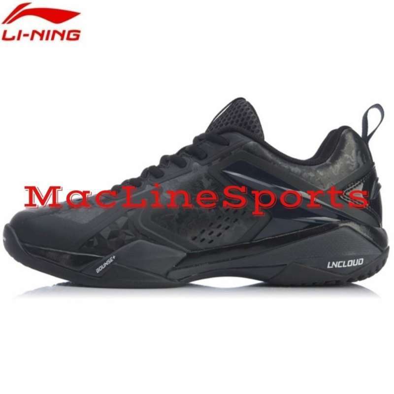 Jual Sepatu Badminton Lining Shadow V Original Li-ning Ayaq013 - Hitam ...