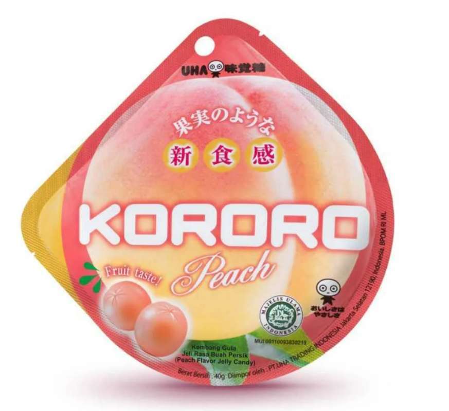 Jual WHS - Kororo Peach Flavor Jelly Permen [40 g] di Seller Sukanda ...