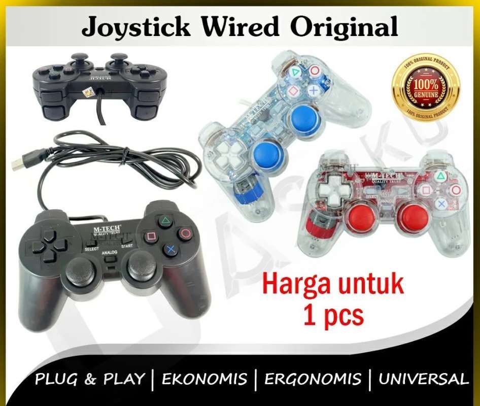 Jual Joystick Wired Original Gamepad Game Gaming Aksesoris Konsol ...