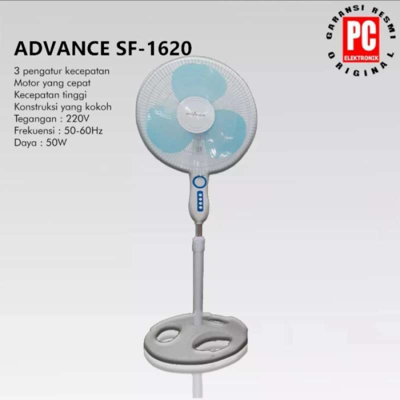 Jual Advance Stand Fan 16 Inch / Kipas Angin Berdiri 16 Sf 1620 Di ...