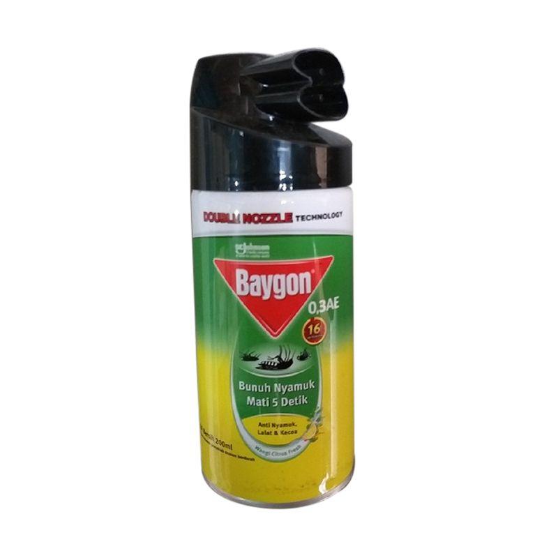 Jual Baygon Aerosol Citrus Racun Serangga [200mL/ pcs] di Seller ...