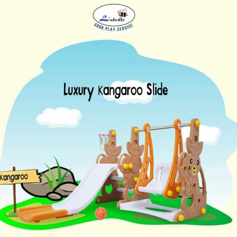 Jual Luxury Kangaroo Slide Labeille Perosotan Ayunan Kc 519C Slide Anak ...