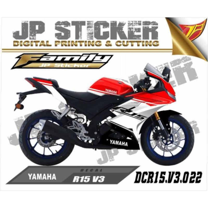 Jual JP sticker Decal R15 V3 Desain 022 di Seller Jp sticker decal ...