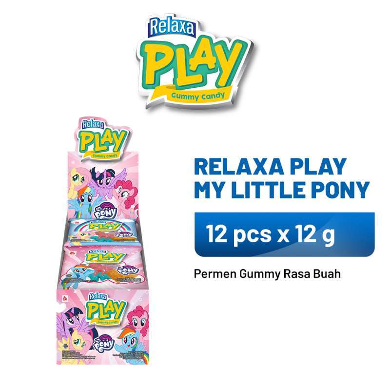 Jual Relaxa Play My Little Pony Box 12 x 12 GR di Seller Kapal Api ...