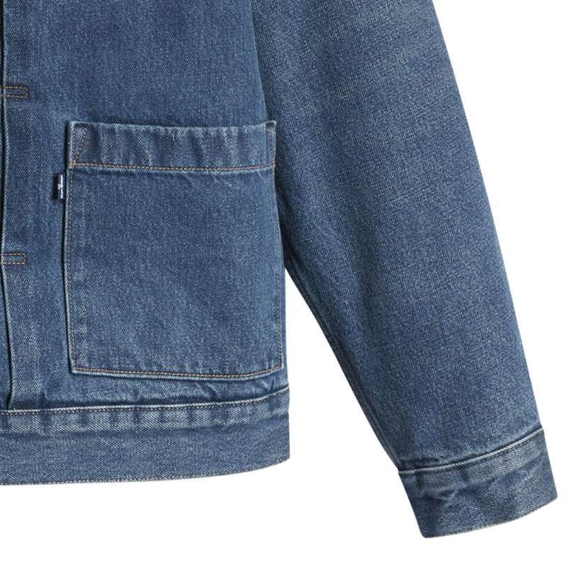 Jual Levi's® Made & Crafted® Men's Type Ii Worn Trucker Jacket (28943 ...