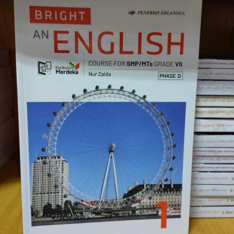 Jual Bright An English SMP Kelas VII/7 Kurikulum Merdeka Erlangga di Seller Giri Pustaka - Kota ...