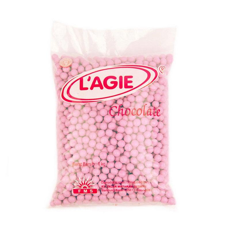 Jual L'agie Golden City Mini Merah Muda Cokelat Kiloan di Seller ...