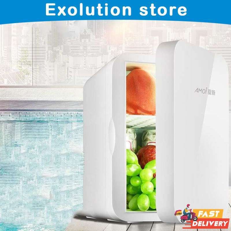 Jual Kulkas Mini Kulkas Mobil 2in1 Cooler Warmer 8L - PUTIH di Seller ...