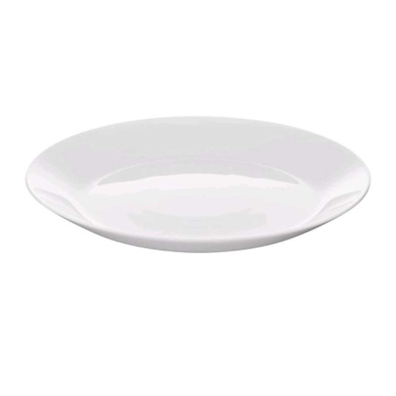 Jual perkakas dapur Piring warna putih dengan bentuk yang unik dan ...