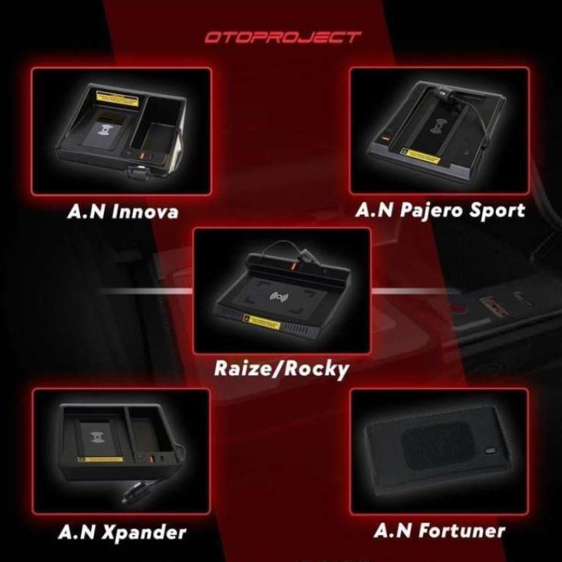 Jual Wireless Fast Charging with USB A+C Raize Rocky Otoproject di ...