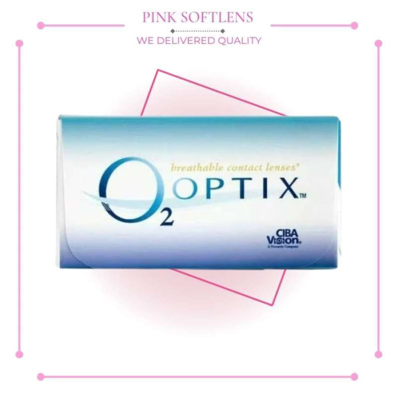 Jual alcon O2 Optix softlens bening bulanan silicone hydrogel oksigen ...