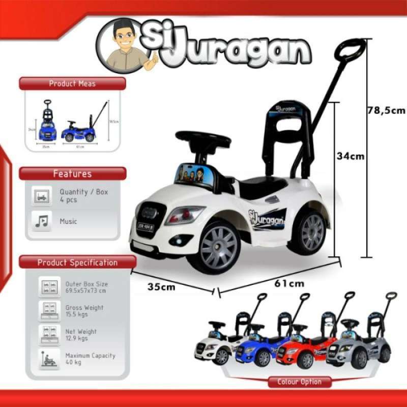 Jual Mainan Anak Mobil Mobilan Duduk Dan Dorong di Seller baby's room ...