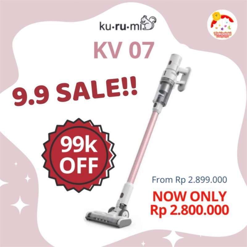 Jual Kurumi KV 07 Powerful Cordless Stick Vacuum Cleaner with Spray Mop di Seller Mirana - Ancol ...