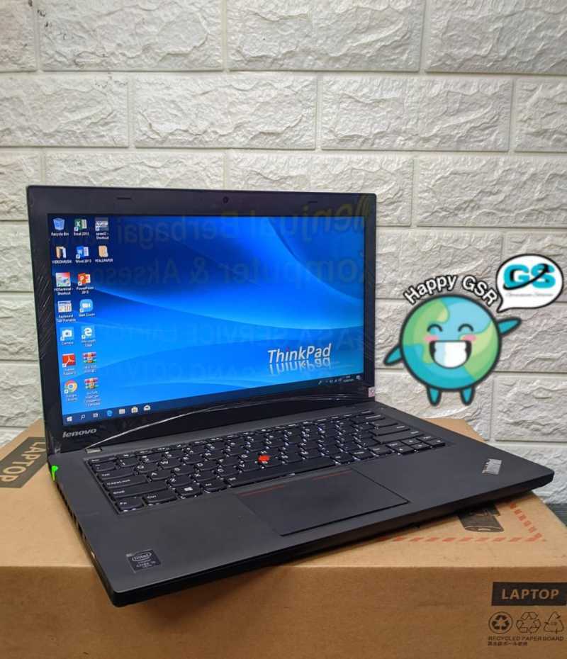 Promo (l16) Laptop Lenovo Touchscreen Core I5gen4 8gb Ssd128gb Slim Diskon 8% Di Seller Happy ...