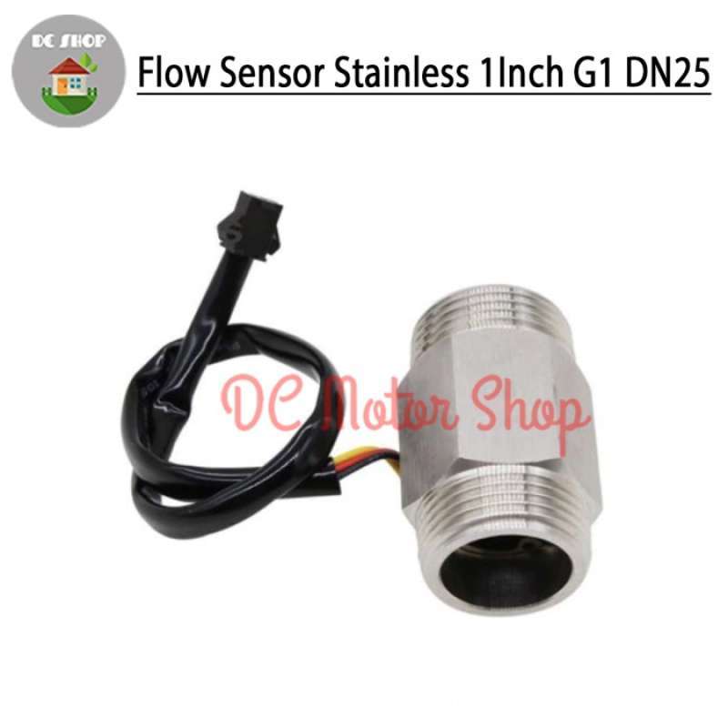 Promo Water Flow Meter Sensor Stainless 1 G1 Dn25 Hall Effect Sensor ...