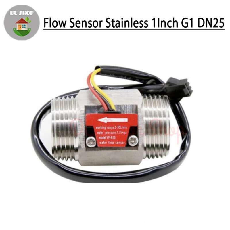 Promo Water Flow Meter Sensor Stainless 1 G1 Dn25 Hall Effect Sensor Diskon 5% Di Seller Odettee ...