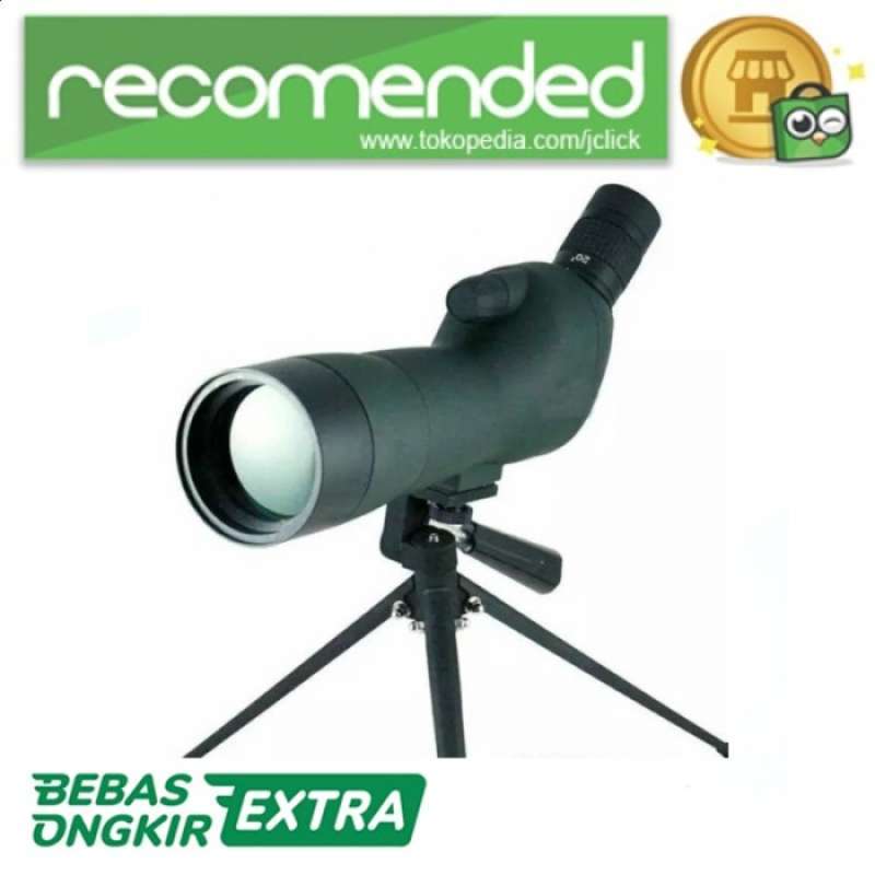 Promo Gomu Spotting Monocular Telescope With Tripod - 20 X 60 X 60 ...