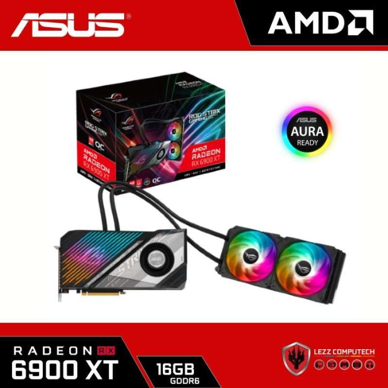 Jual ASUS ROG STRIX LC GAMING RADEON RX 6900 XT LIQUID COOLER OC 16GB ...