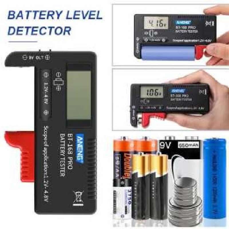 Jual Aneng Tester Baterai Capacity 18650 Aa Aaa Display Digital - 168 ...