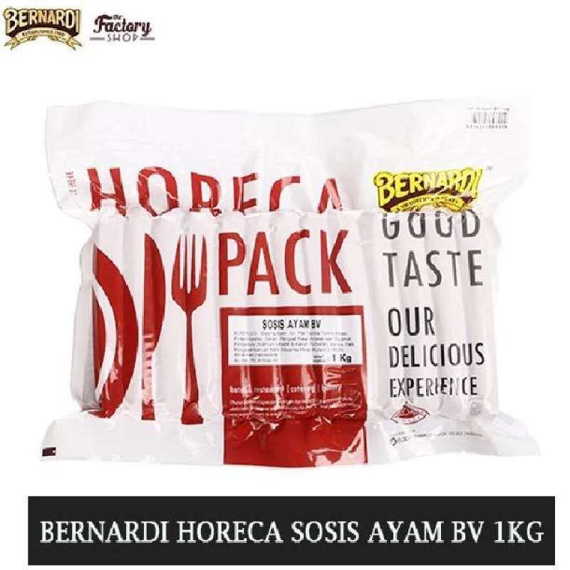 Jual Bernardi Horeca Pack Sosis Ayam BV 1 kg di Seller BERNARDI OUTLET ...