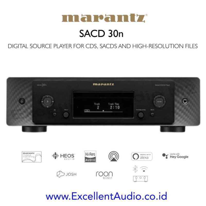 Jual Marantz SACD 30n Network SACD player DAC Transport Streamer HEOS ...
