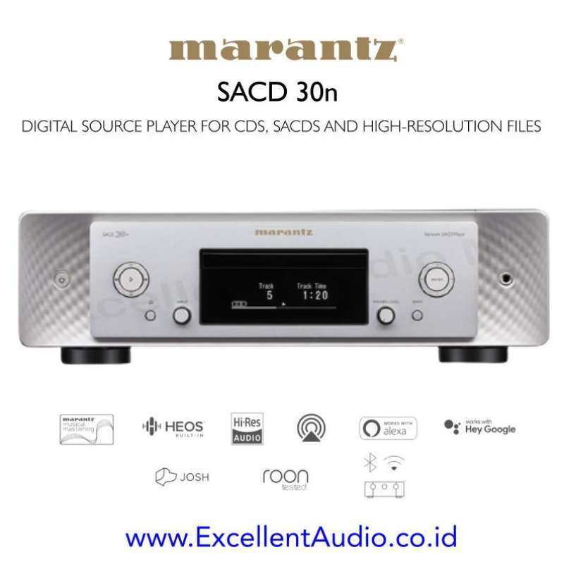 Jual Marantz SACD 30n Network SACD player DAC Transport Streamer HEOS ...