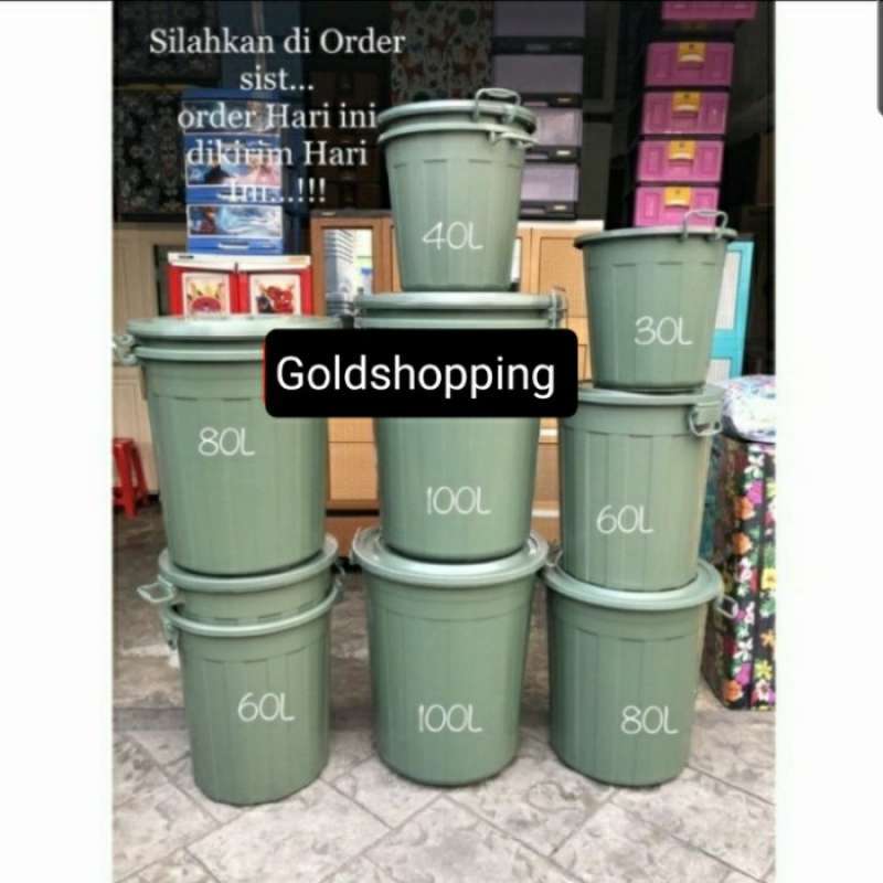 Promo tong air/ ember besar/ tong air besar/ ember 30 40 50 60 80 100 ...