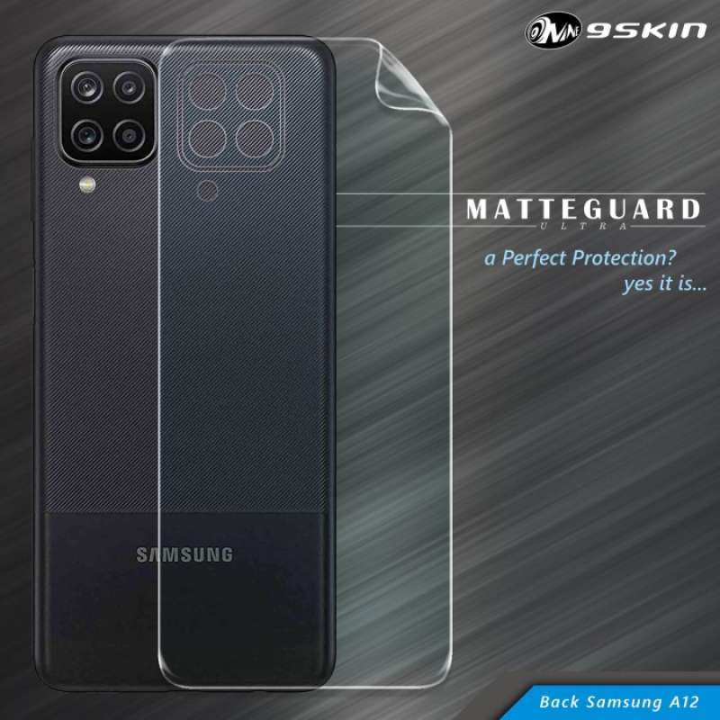 Jual 9Skin Matte Guard Ultra MGU Screen & Back - Samsung A12 di Seller ...