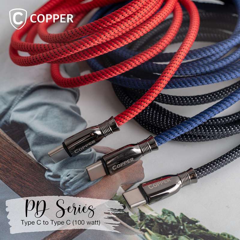 Jual Copper Indonesia Kabel Data Pd [type C To Type C/ Fast Charging ...
