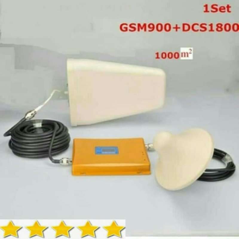 Jual Gsm Repeater Dualband 2g/4g Penguat Sinyal Signal Hp 900/1800mhz Di Seller Silvanna ...