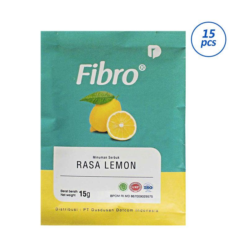 Jual Fibro Lemon Fiber Diet Detox Suplemen Kesehatan [15 Sachet ...
