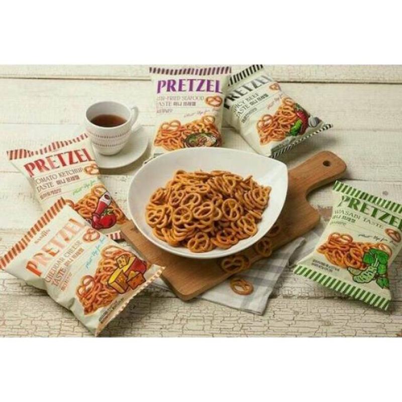 Jual Samjin Pretzel Korea Rasa Stir Fried Seafood Snacks [85 G] Di ...